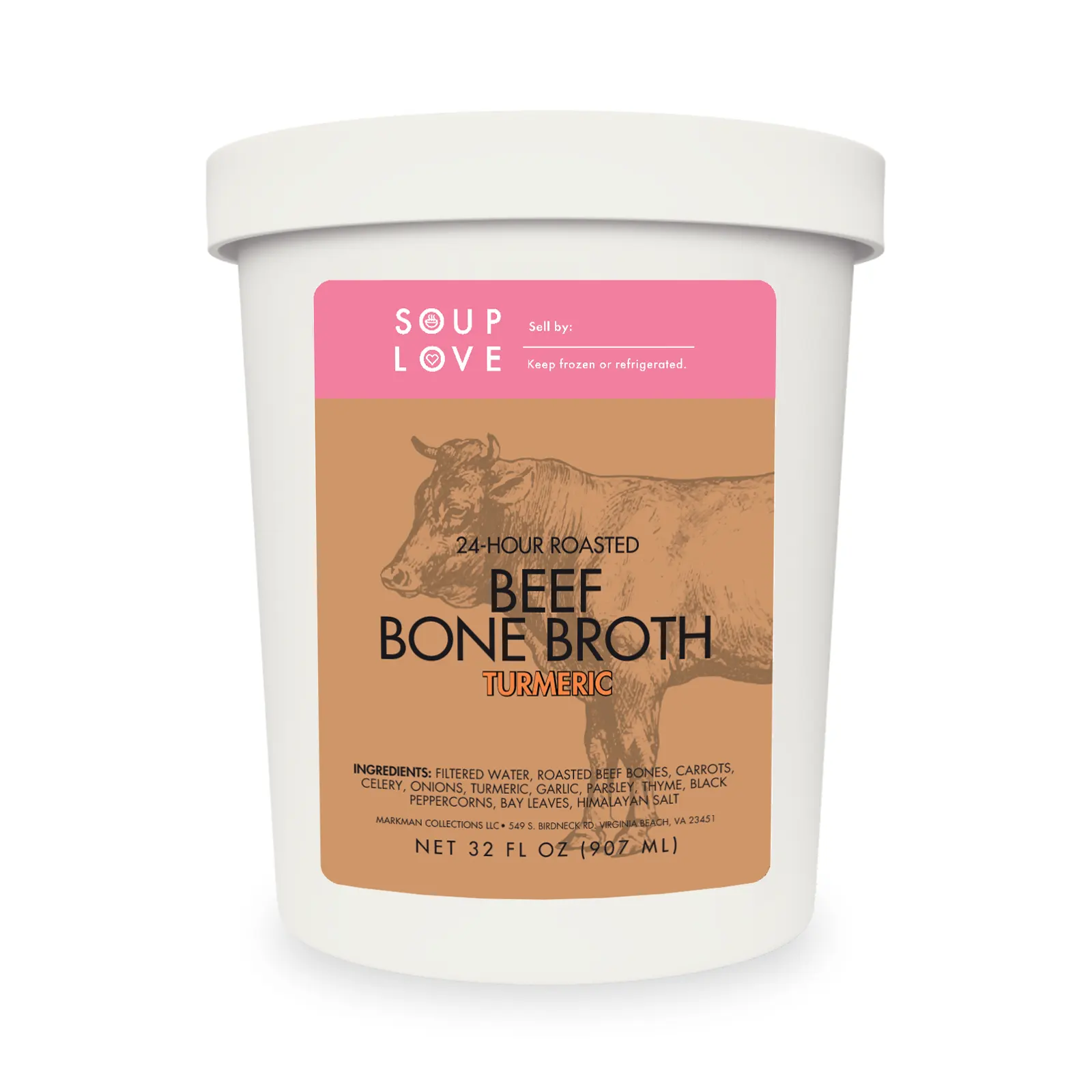 Beef Bone Broth with Turmeric – Soup Love